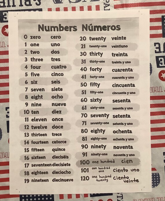 Toys Learning & School Dual Bilingual Spanish English numbers números ...