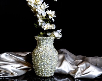 Wedding Table Centerpiece Pearl Vase Table Decor Party - Etsy