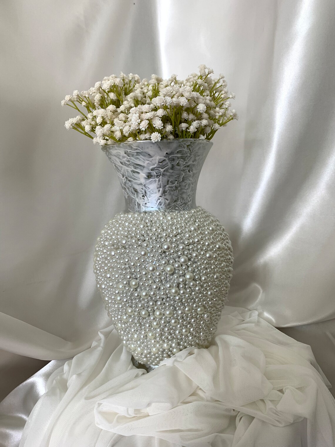 Wedding Table Centerpiece, Pearl Vase Table Decor, Party Wedding ...