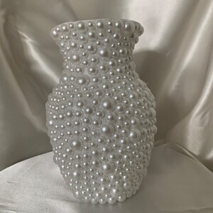 Wedding Table Pearl Centerpiece, Pearl Vase Table Decor, Party Wedding ...