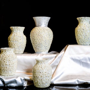 Wedding Table Centerpiece, Pearl Vase Table Decor, Party Wedding ...