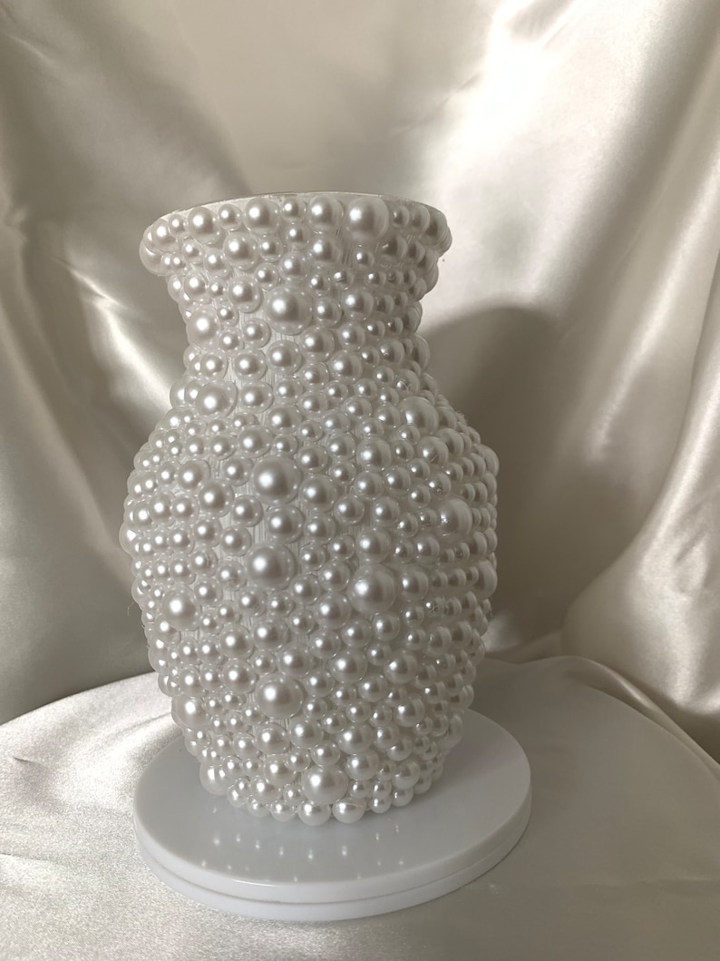 Wedding Table Pearl Centerpiece Pearl Vase Table Decor Party - Etsy