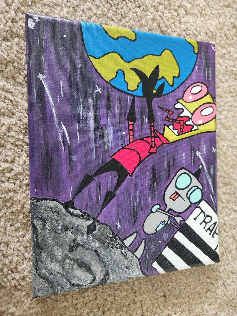 Custom Invader Zim Art - Etsy