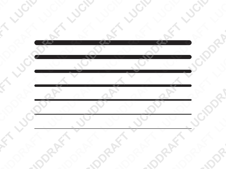 Line SVG Cut File | Line PNG File | Hand Drawn Lines Print File ...