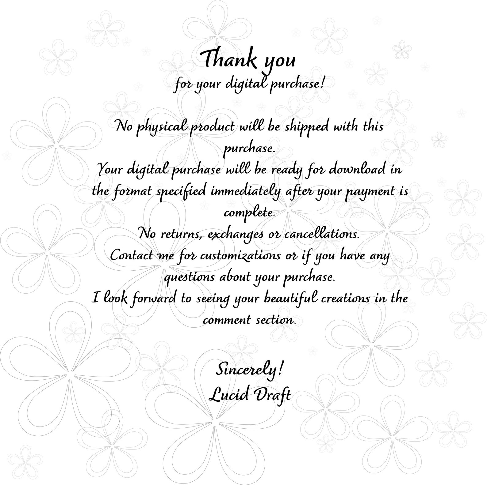 Hand Drawn Line Art: SVG, PNG Cut Files (digital Download) - Etsy