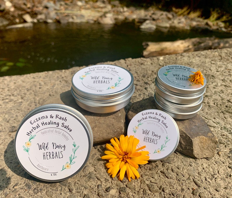 Eczema & Rash Tea Tree Herbal Healing Salve - Etsy