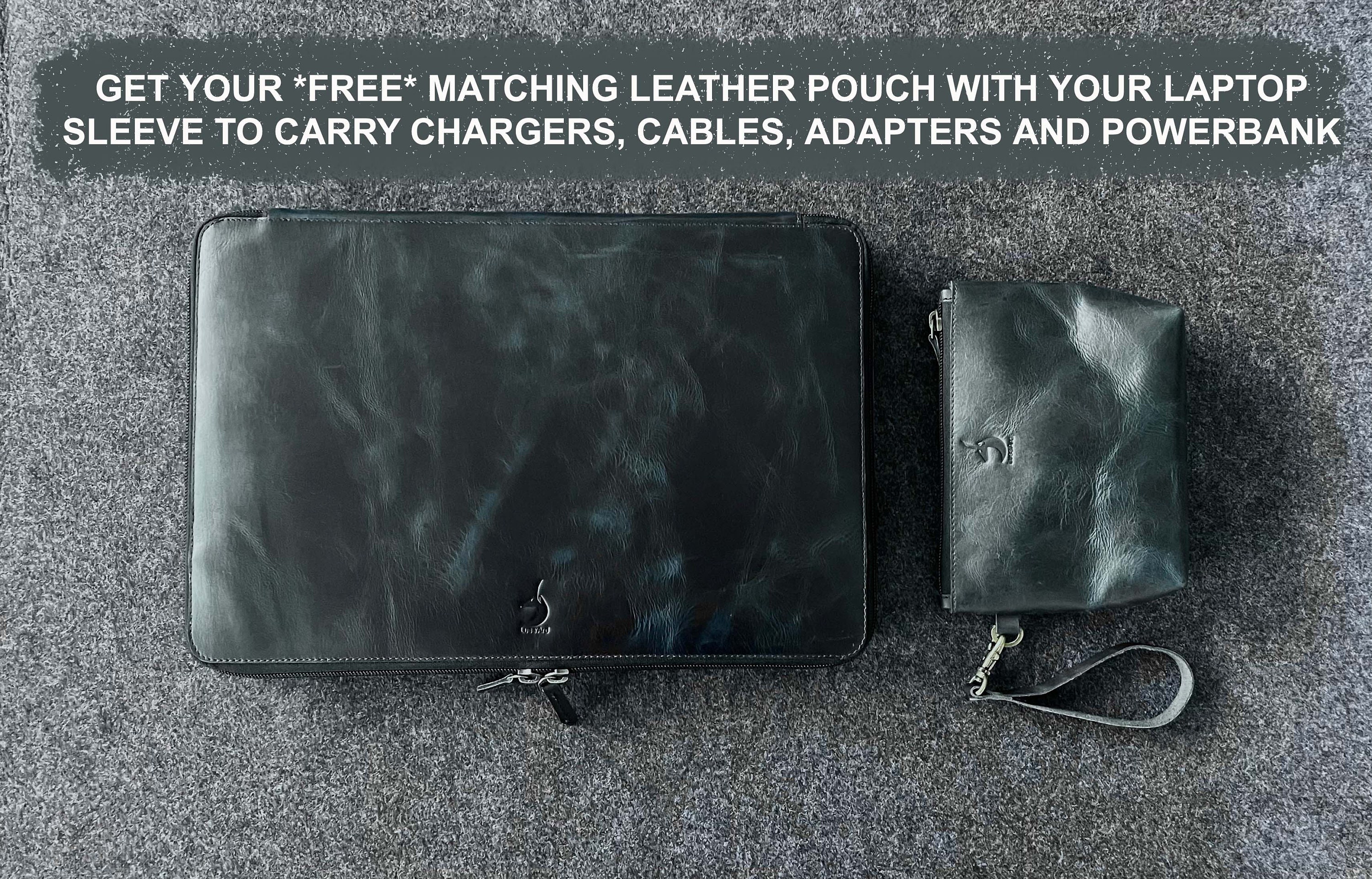 Laptop Sleeve Premium Leather Laptop Sleeve Macbook,hp,dell,msi and All ...