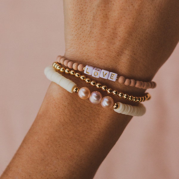 Word Bracelet - Etsy