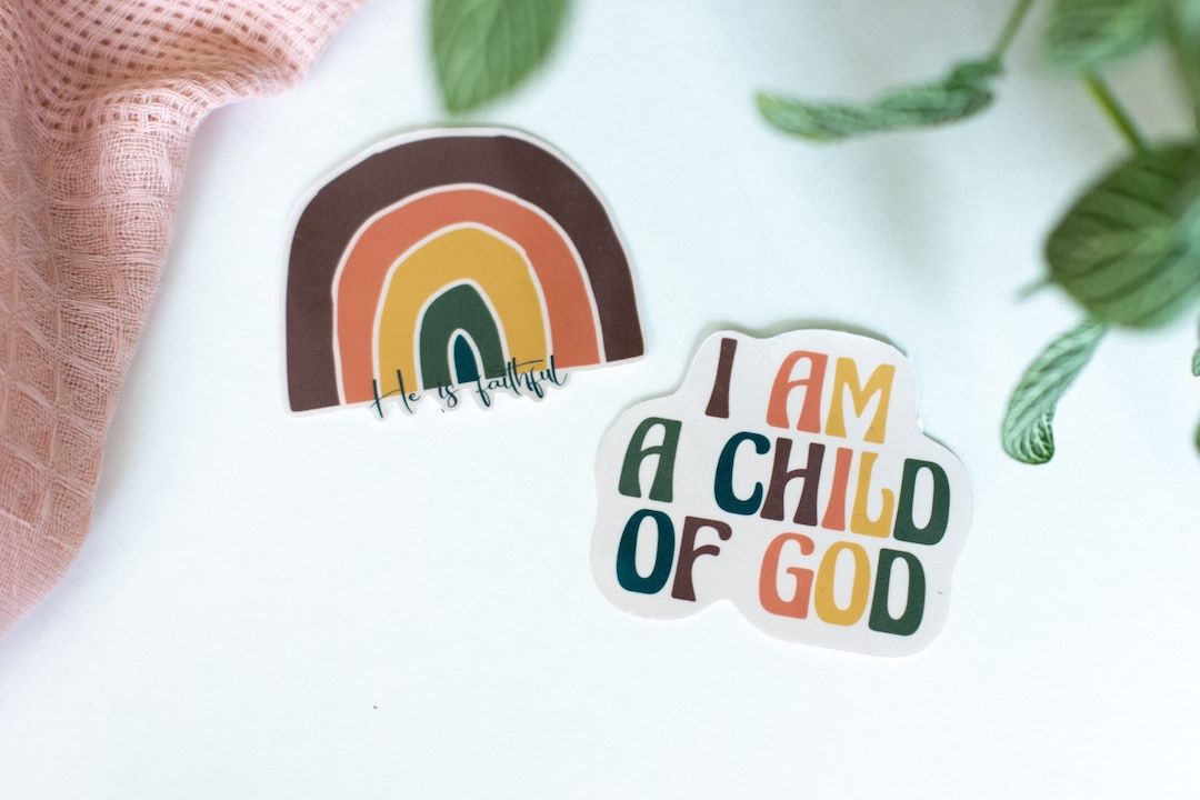 Child of God Stickers Bible Stickers Hydro Flask Stickers - Etsy
