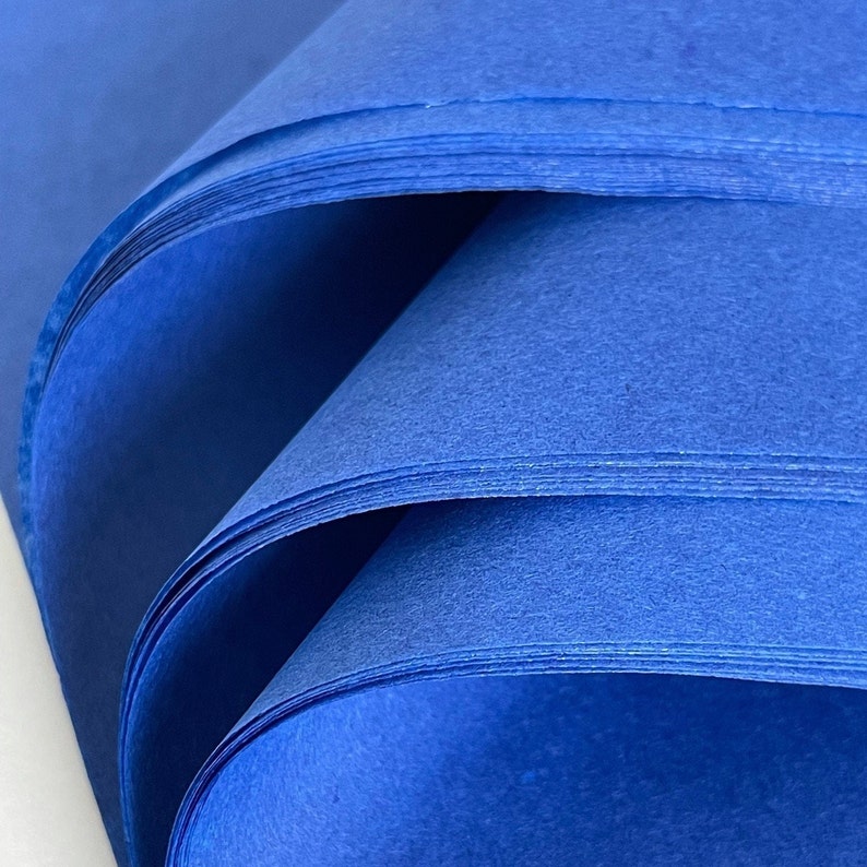Tissue Paper Sheets Blue Sapphire Gift Wrap Product Package Tissue ...