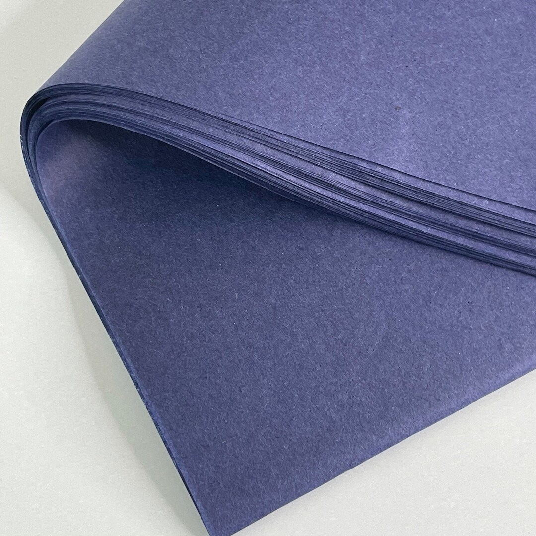 Tissue Paper Sheets Navy Blue Gift Wrap Product Package Tissue Paper ...