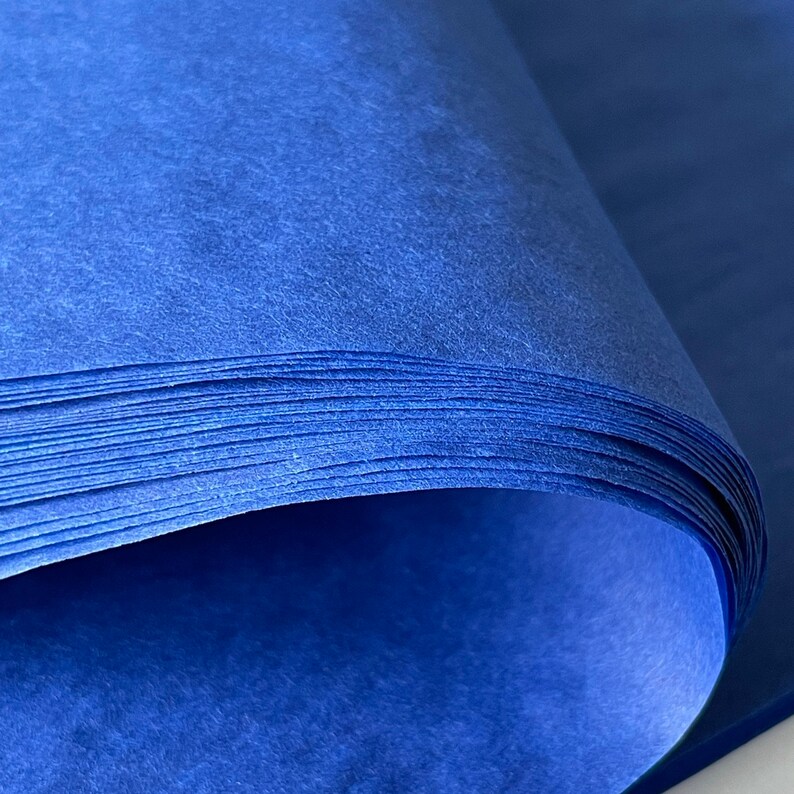 Tissue Paper Sheets Blue Sapphire Gift Wrap Product Package Tissue ...