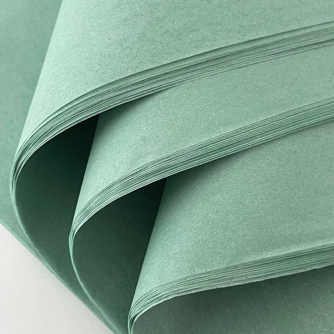 Seafoam Green Tissue Paper, Gift Wrap, Decoupage Tissue Paper, Product ...