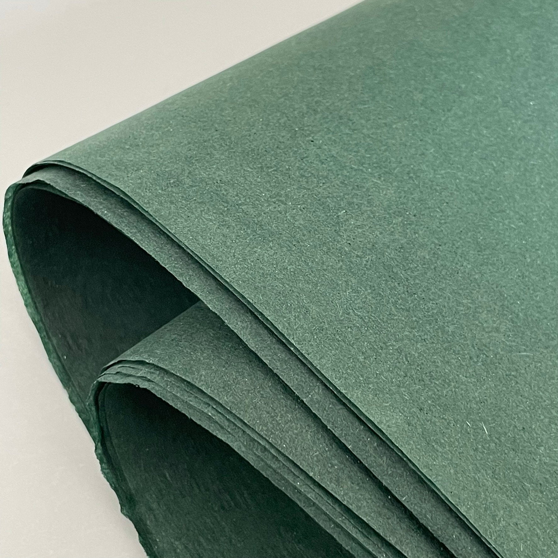 Forest Green Tissue Paper, Earthy Gift Wrap, Decoupage Tissue Paper ...