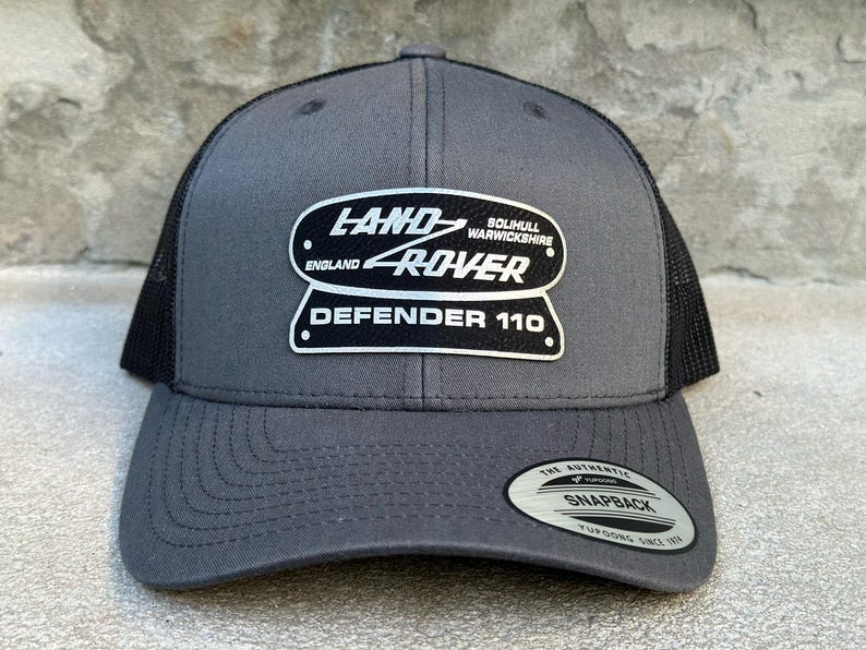 Land Rover Defender 110 Badge Retro Trucker Hat - Etsy