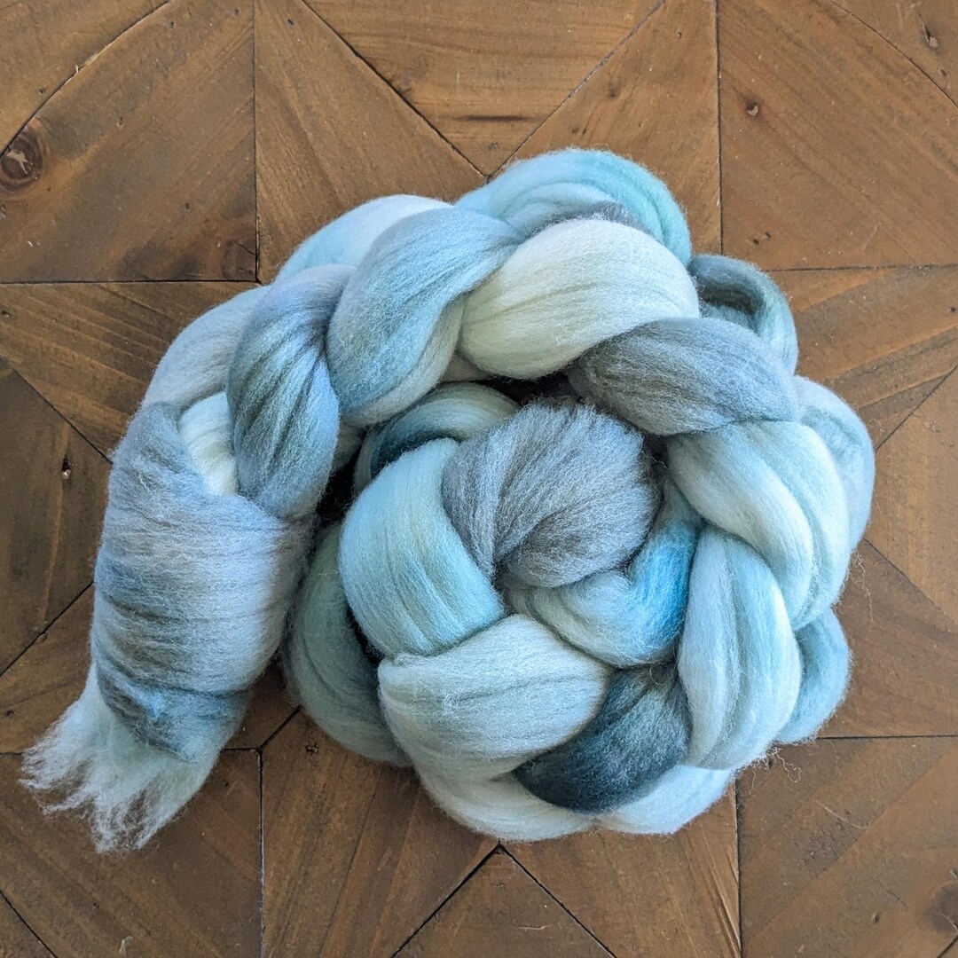 Rambouillet Combed Top in Waves, Rambouillet Wool, Rambouillet Roving ...