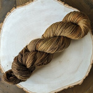 Fine Merino Sport Weight Yarn, Hand Dyed in Campfire - Etsy