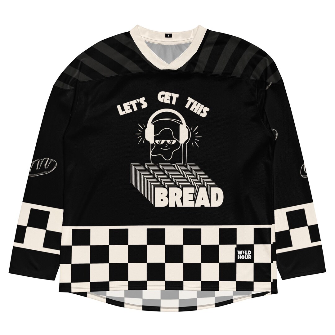 Rave Hockey Jersey Daily Bread Jersey EDM Merch Rave Merch Rave Outfits ...