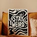 Funky Poster Groovy Wavy Print Rave Poster EDM Wall Art Rave ...