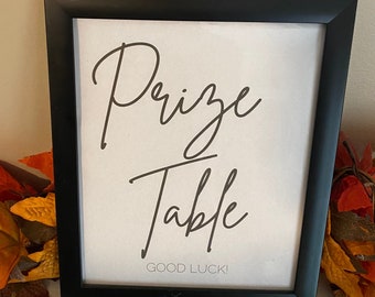 Prize Table | Etsy