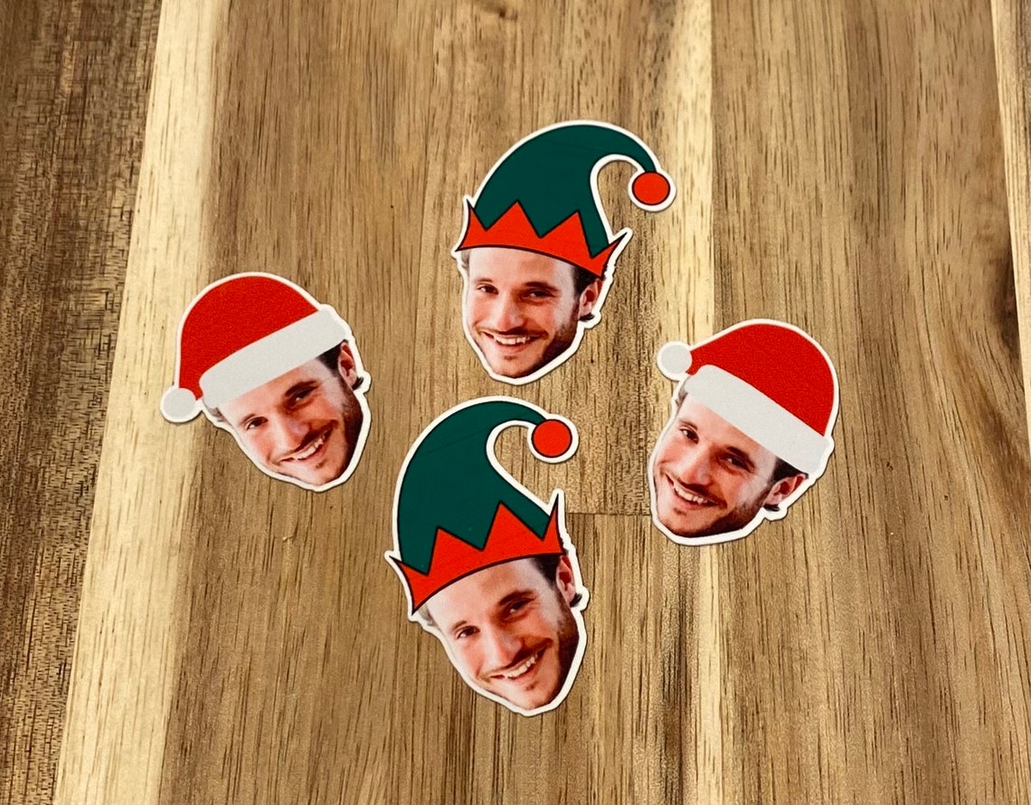 Custom Face Christmas Confetti: Holiday Party Decorations - Etsy