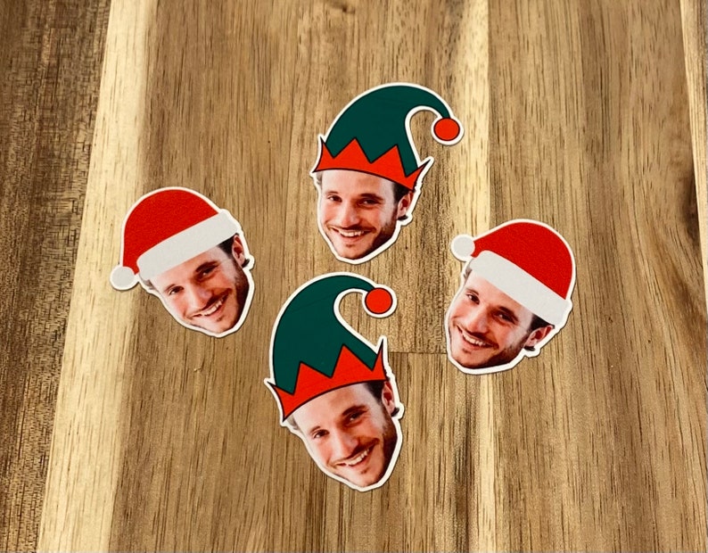 Custom Face Christmas Confetti: Holiday Party Decorations - Etsy