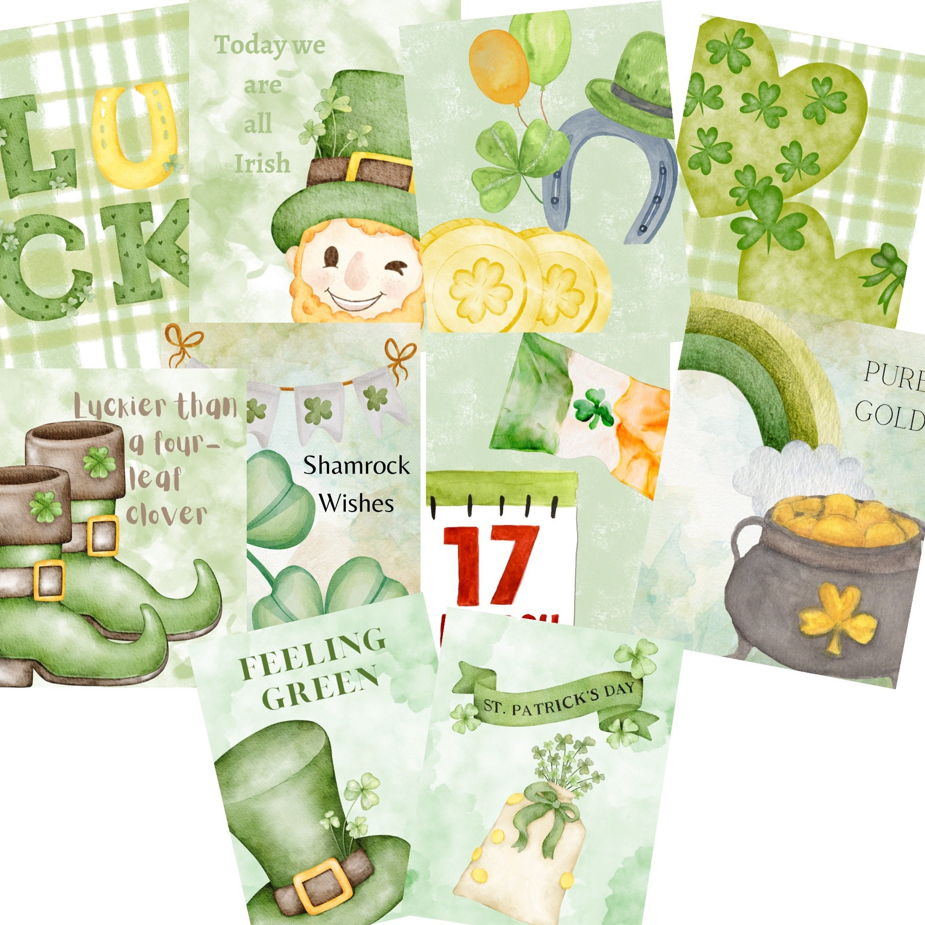 St Patricks Day Classroom Posters, Homeschool Holiday Posters, St ...