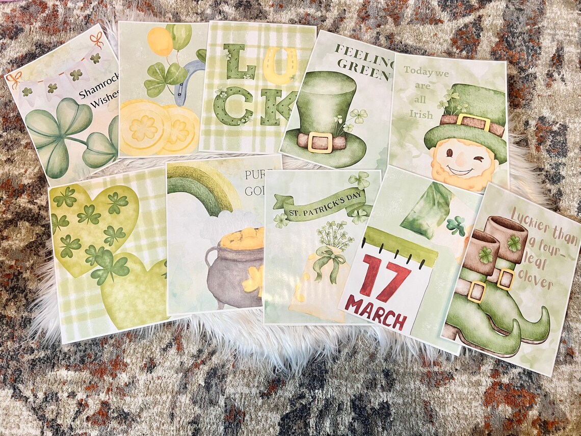 St Patricks Day Classroom Posters, Homeschool Holiday Posters, St ...