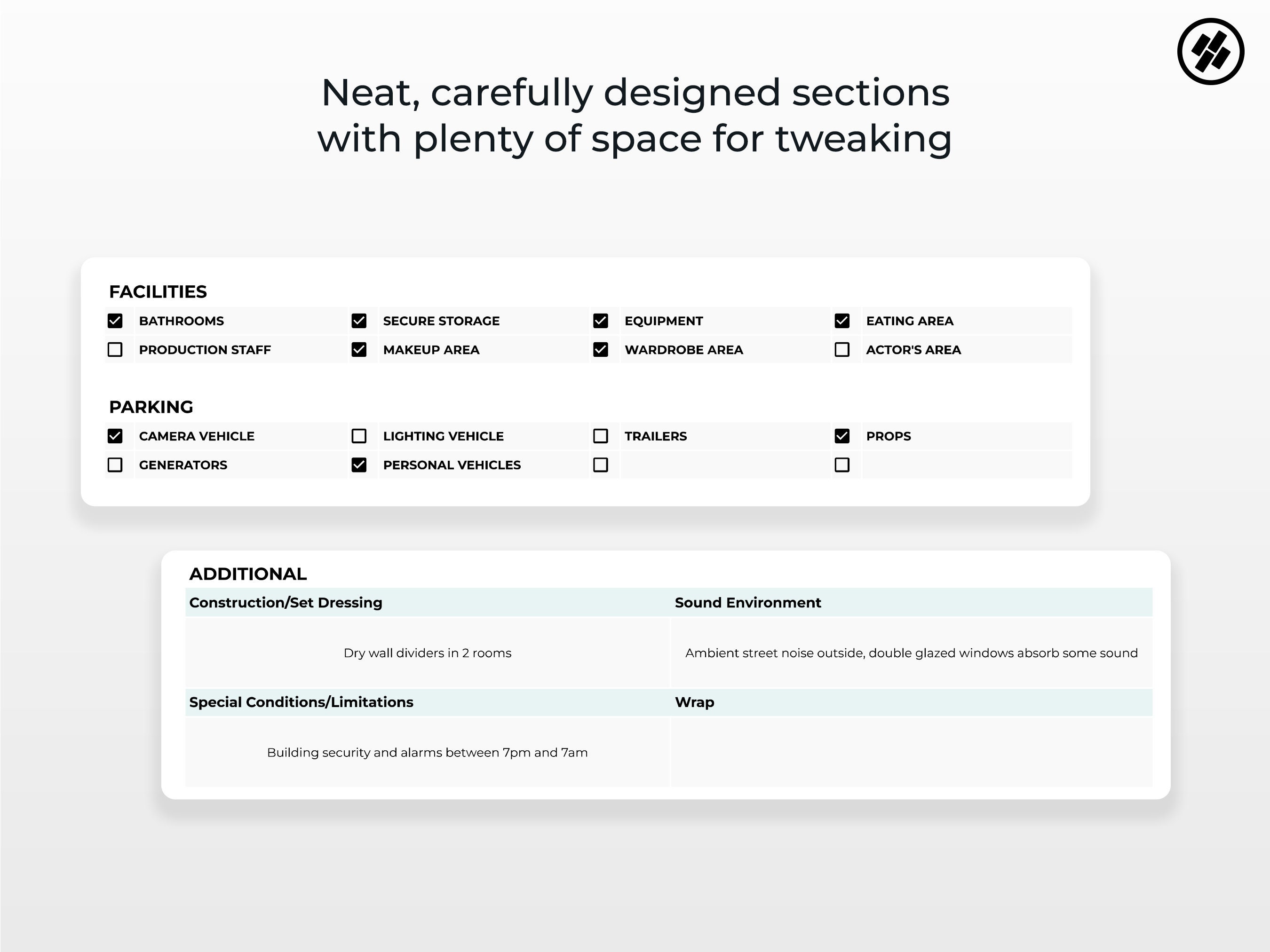 Location Scout Report Template for Filmmakers | Google Sheets - Etsy