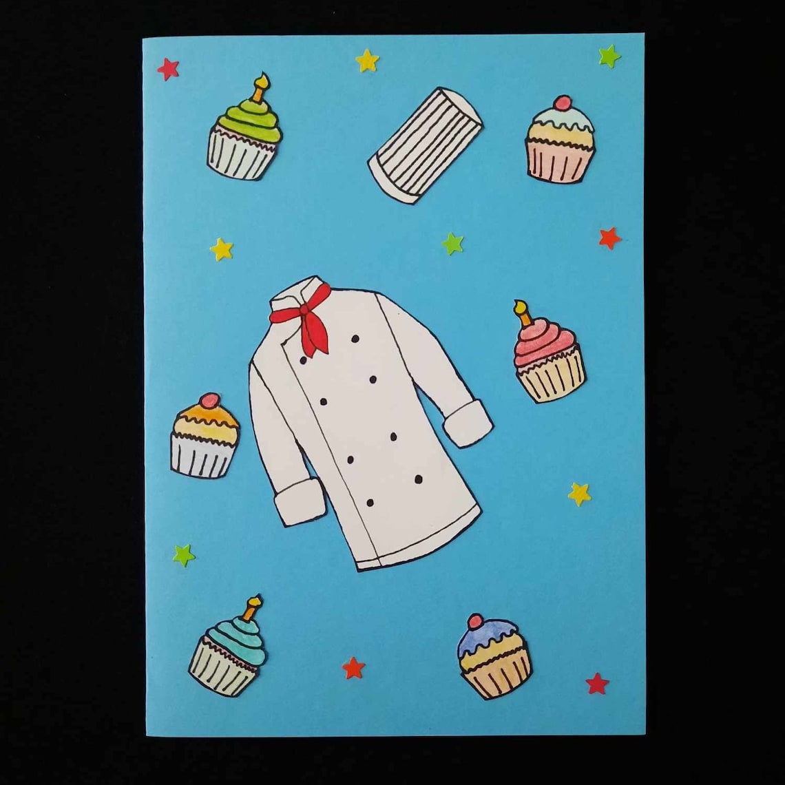 NEW!| Birthday Chef Card - Etsy