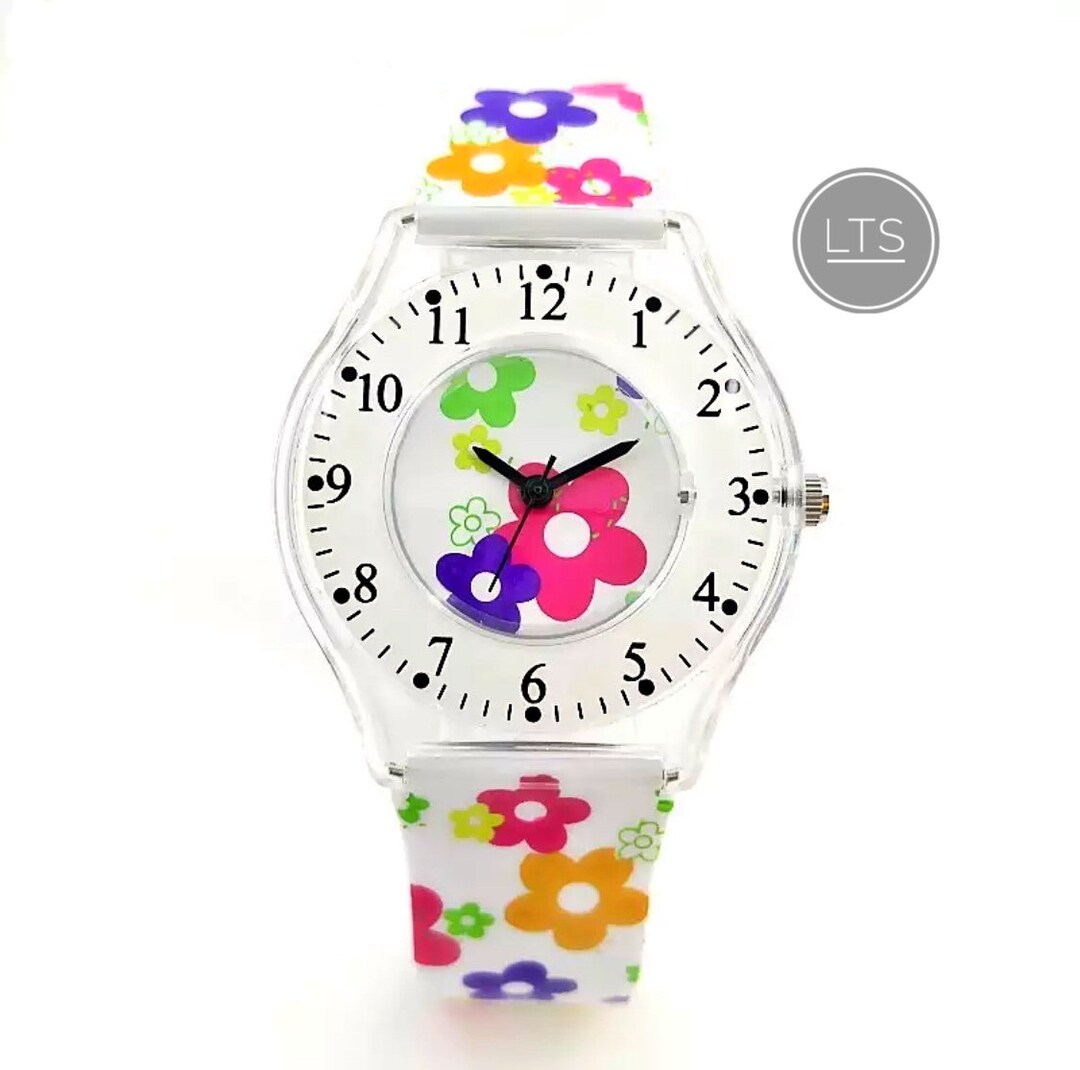 Watches for Women/quirky Wrist Silicone Flowers Watch Unique - Etsy