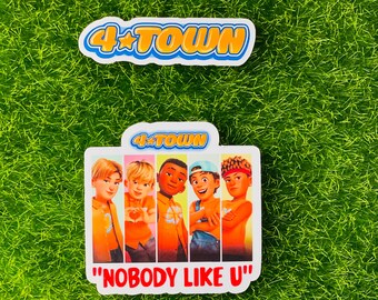 4 Town Stickers | Etsy