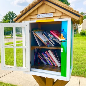 Little Free Library Pantry Book Share Beginner Friendly Woodworking ...