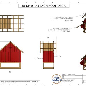 DIY Chicken Coop Rabbit Hut Instruction Plan - Outdoor Animal Hut Home ...