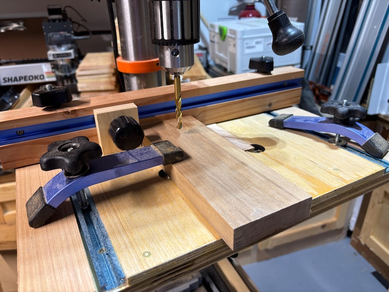 DIY Table Fence Jig for Drill Press - Essential Woodworking Jig ...