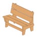 DIY 2x8 Modern Outdoor Garden Bench Plans - DIY Easy Woodworking ...