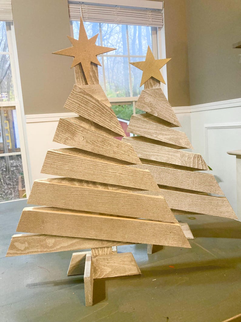 Wooden Christmas Tree Woodworking Plan - Easy Step-by-step Guide for ...