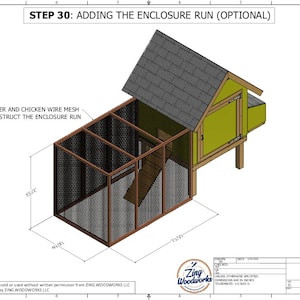 DIY Chicken Coop Rabbit Hut Instruction Plan - Outdoor Animal Hut Home ...