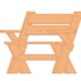 DIY 2x6 Leopold Outdoor Garden Bench Plans - DIY Easy Woodworking ...