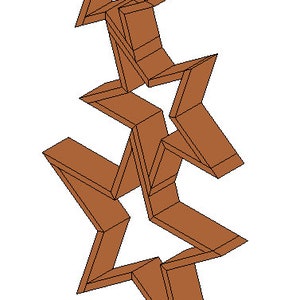 Wooden Nesting/stacking Stars Woodworking Plan - Easy Step-by-step ...