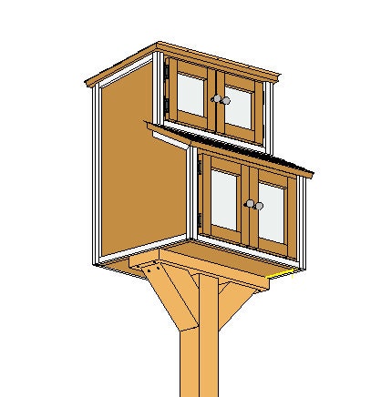 Little Free Library Pantry Book Share Woodworking Plan Easy Wood ...