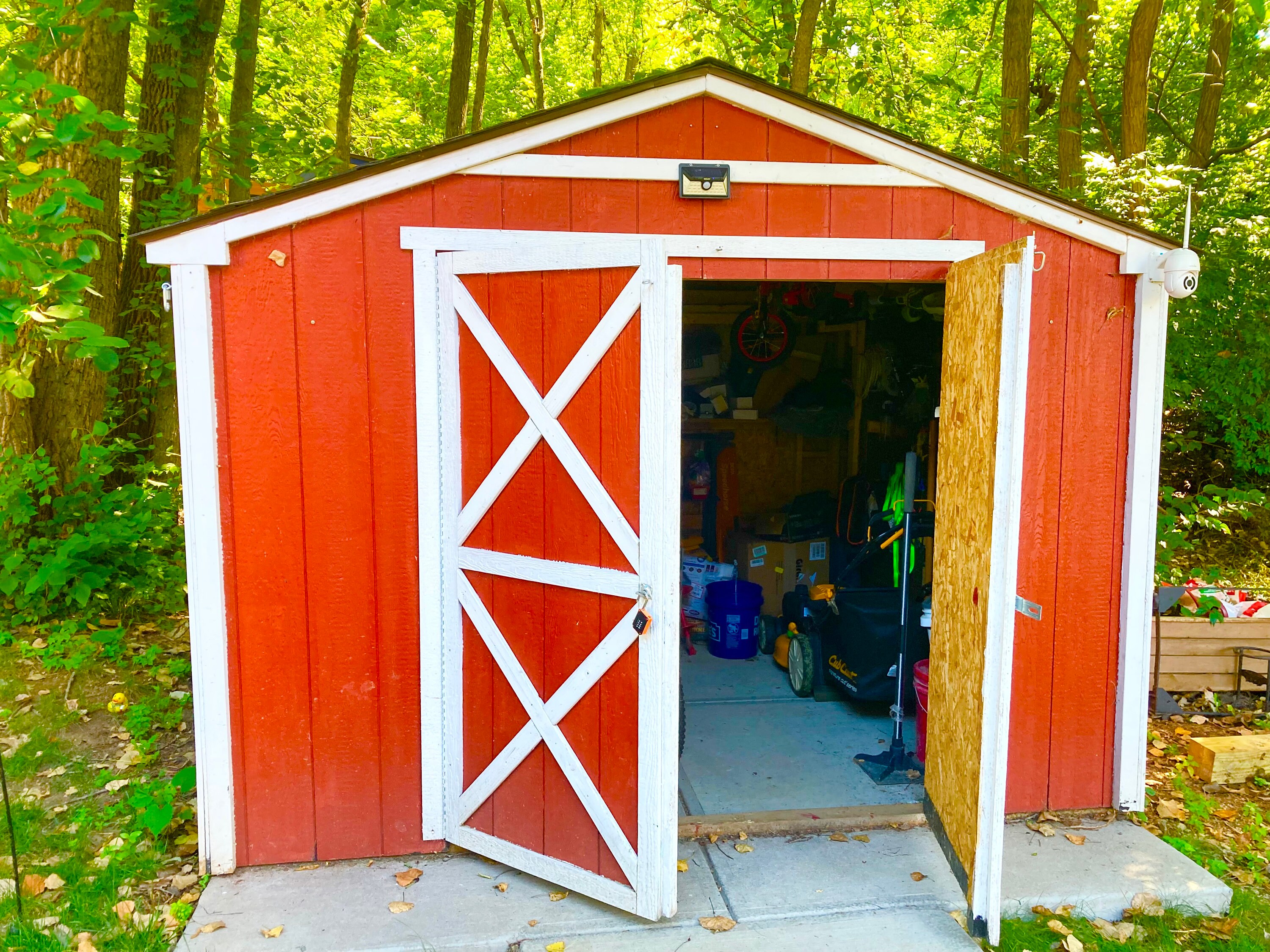 10x10 Outdoor Garden Storage Shed Build Plans - DIY Easy Woodworking ...