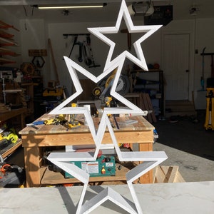 Wooden Nesting/stacking Stars Woodworking Plan - Easy Step-by-step ...