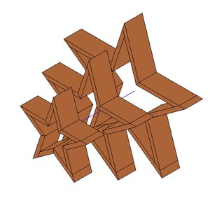 Wooden Nesting/stacking Stars Woodworking Plan - Easy Step-by-step ...