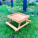 Chicken Picnic Table Chicnic Plan Instructions- Garden Decoration Plans ...