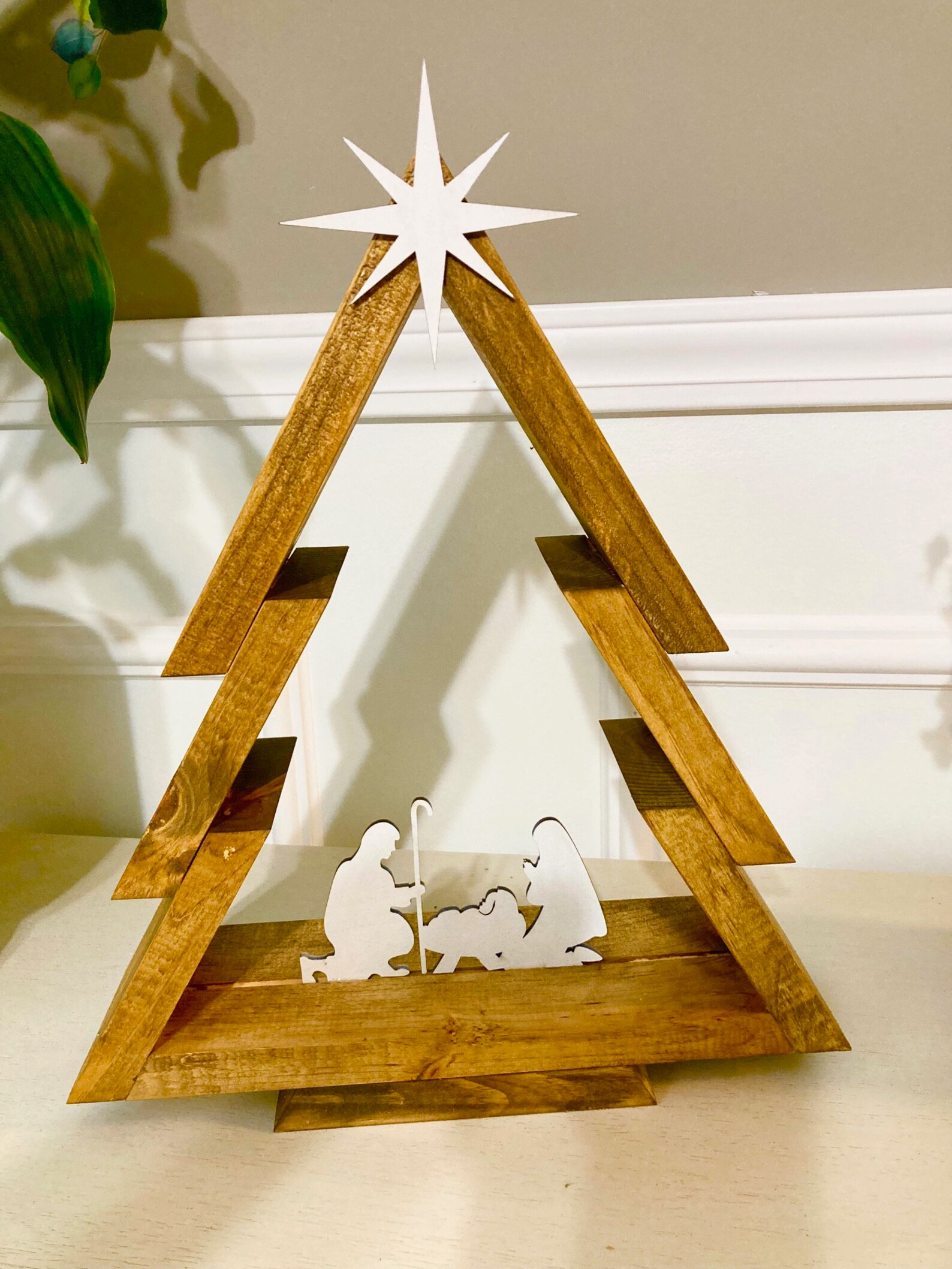 Wooden Christmas Tree Woodworking Plan W/ Laser Cut Files - Easy Step ...