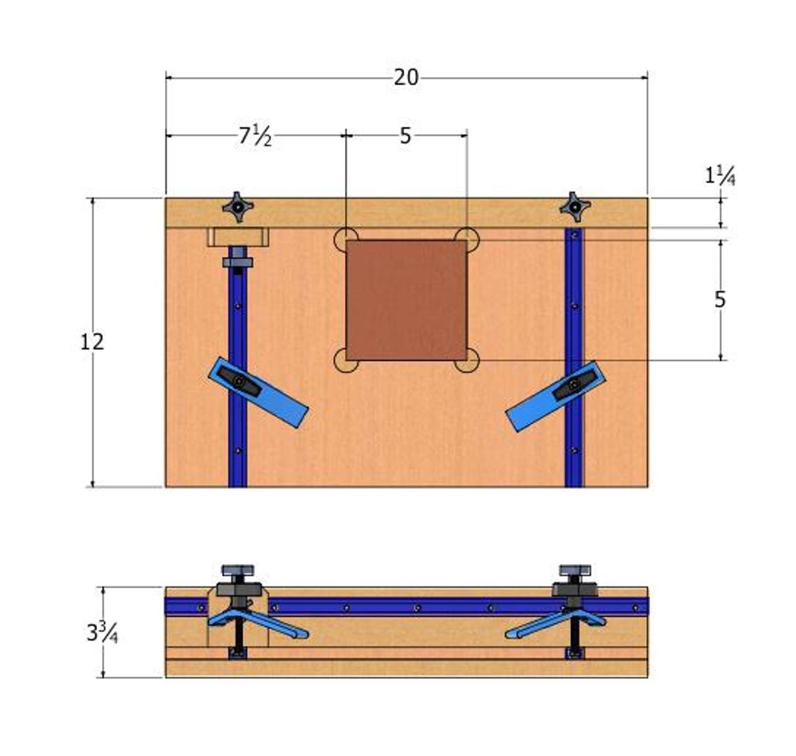 DIY Table Fence Jig for Drill Press - Essential Woodworking Jig ...