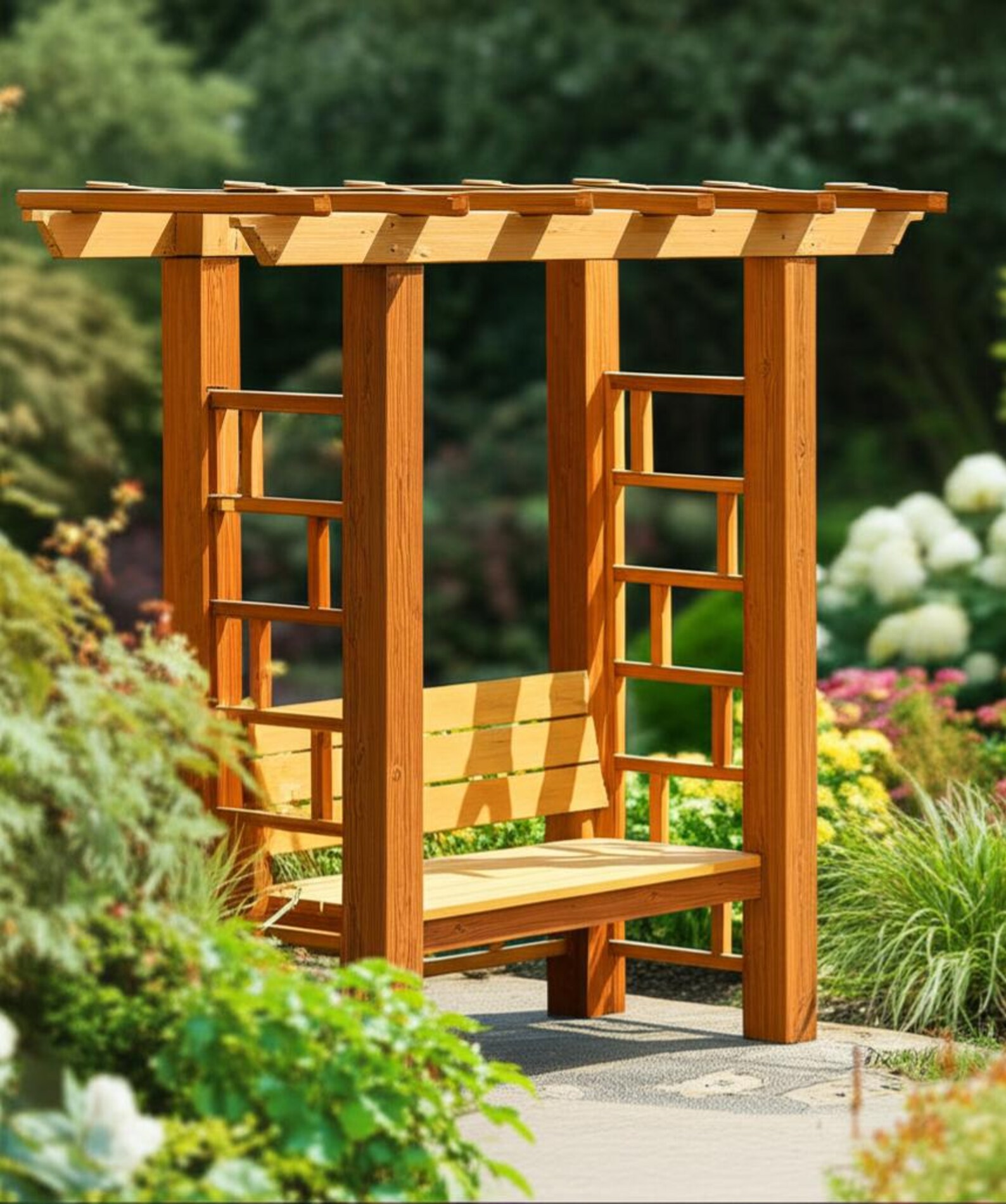 DIY Planter Bench Plans - Easy Weekend Project - Make From Standard 2x2 ...