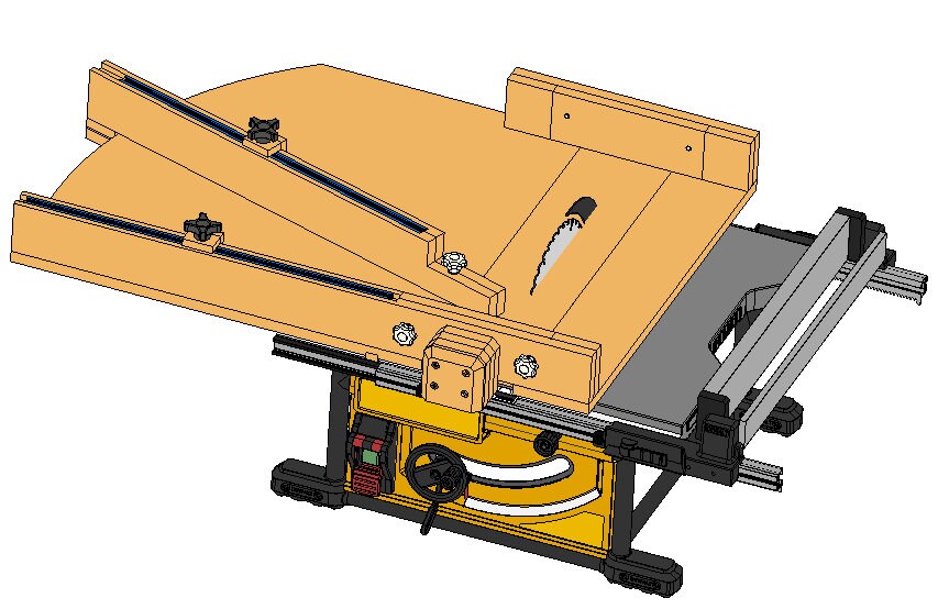 DIY Crosscut Sled for Table Saw Essential Woodworking Jig - Etsy