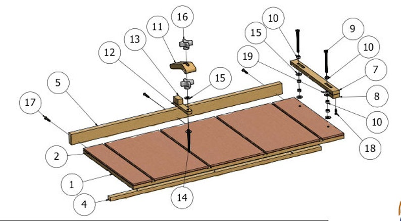 DIY Taper Jig for Table Saw - Essential Woodworking Jig - Woodworking ...